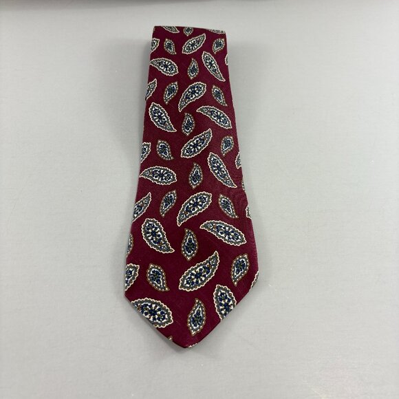 Robert Talbott | Accessories | Robert Talbott Maroon Paisley Mens Tie 4 ...